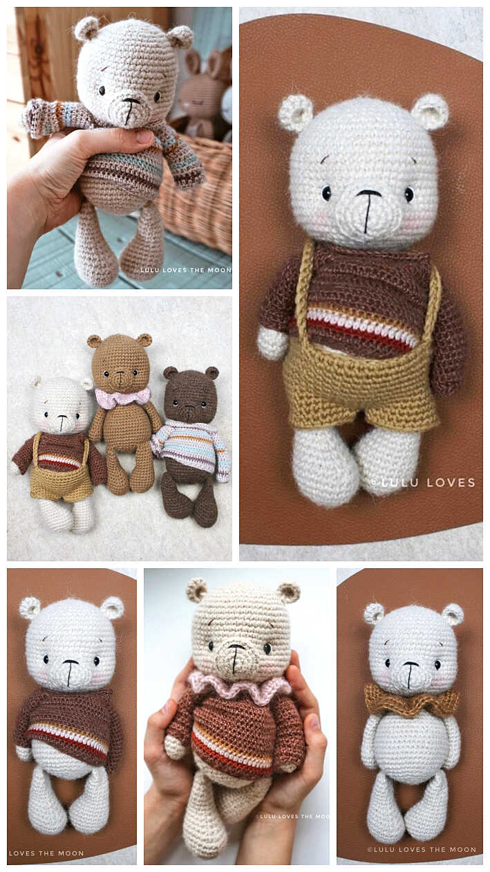 Amigurumi Plush Bear Free Pattern - Amigurumi