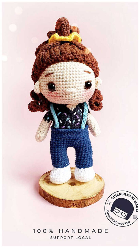 Farm Girl Emma Doll Amigurumi Free PDF Pattern - Amigurumi