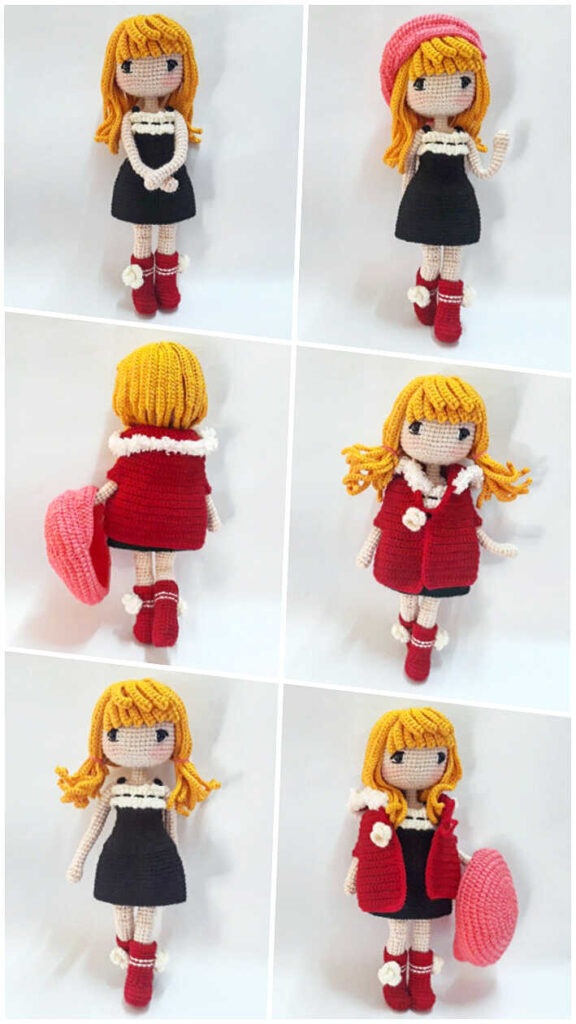 Farm Girl Emma Doll Amigurumi Free PDF Pattern - Amigurumi