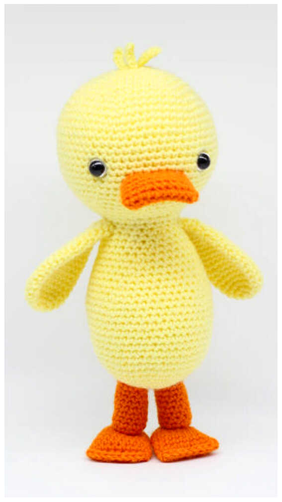 Crochet Duck Amigurumi Free PDF Pattern - Amigurumi