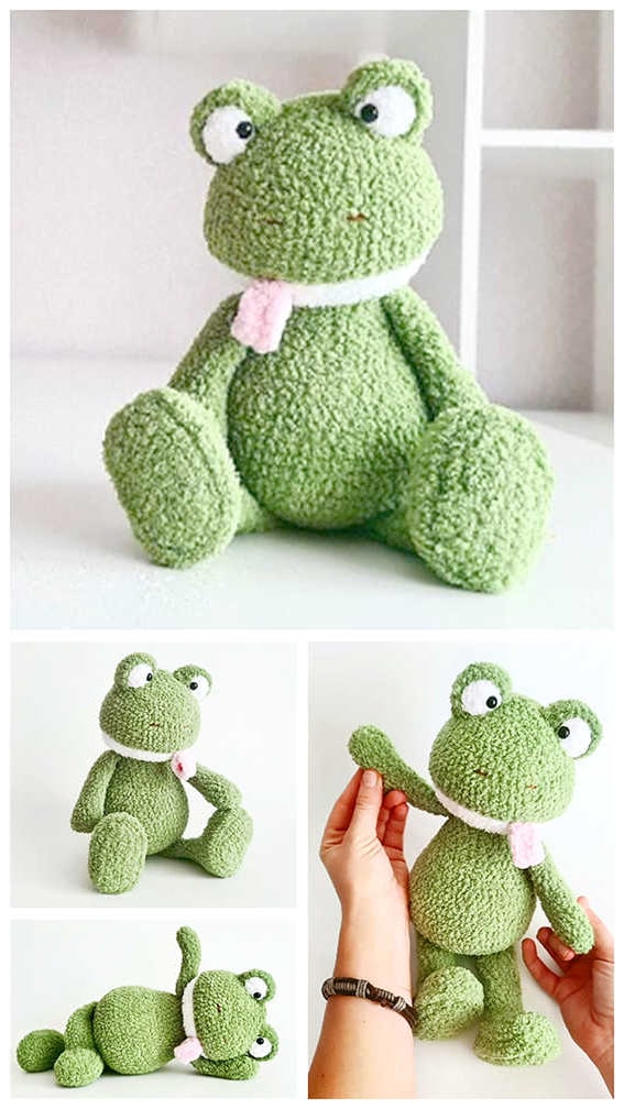 Crochet Frog Amigurumi PDF Free Pattern - Amigurumi