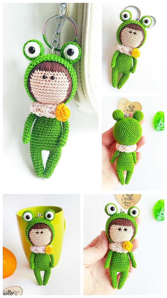 Crochet Keychain PDF Amigurumi Free Pattern - Amigurumi