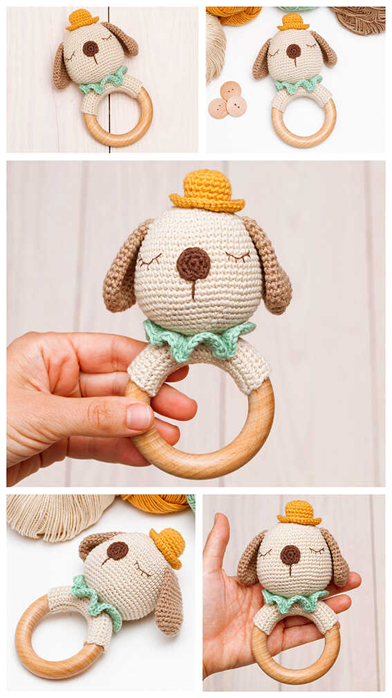 Crochet Rattle PDF Amigurumi Free Pattern - Amigurumi