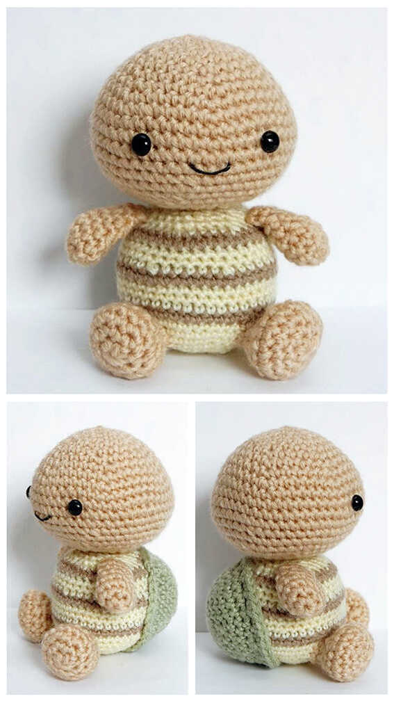Amigurumi Turtle PDF Crochet Free Pattern - Amigurumi