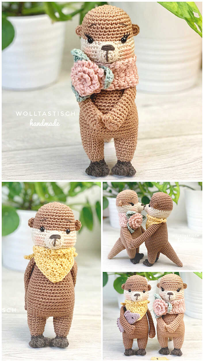 Crochet Otter Amigurumi PDF Free Pattern - Amigurumi