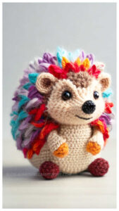 Hazel the Hedgehog Amigurumi Crochet Free Pattern - Amigurumi
