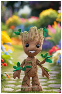 Amigurumi Groot Free Crochet Pattern - Amigurumi