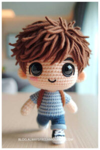 Amigurumi Little Boy Doll Free Crochet Pattern - Amigurumi