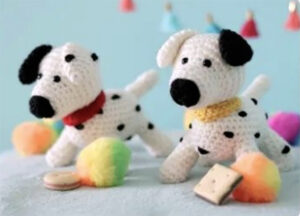Dalmatian Dog Amigurumi Crochet Free Pattern - Amigurumi