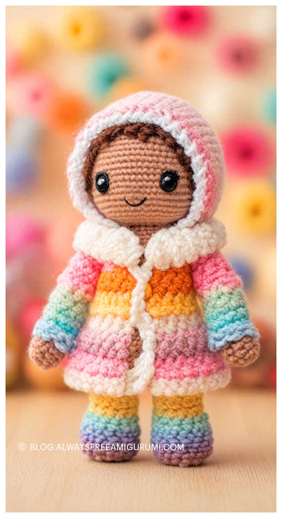 Amigurumi Eskimo Doll Crochet Free Pattern - Amigurumi