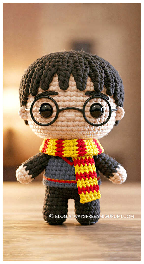 Amigurumi Harry Potter Free Crochet Pattern - Amigurumi