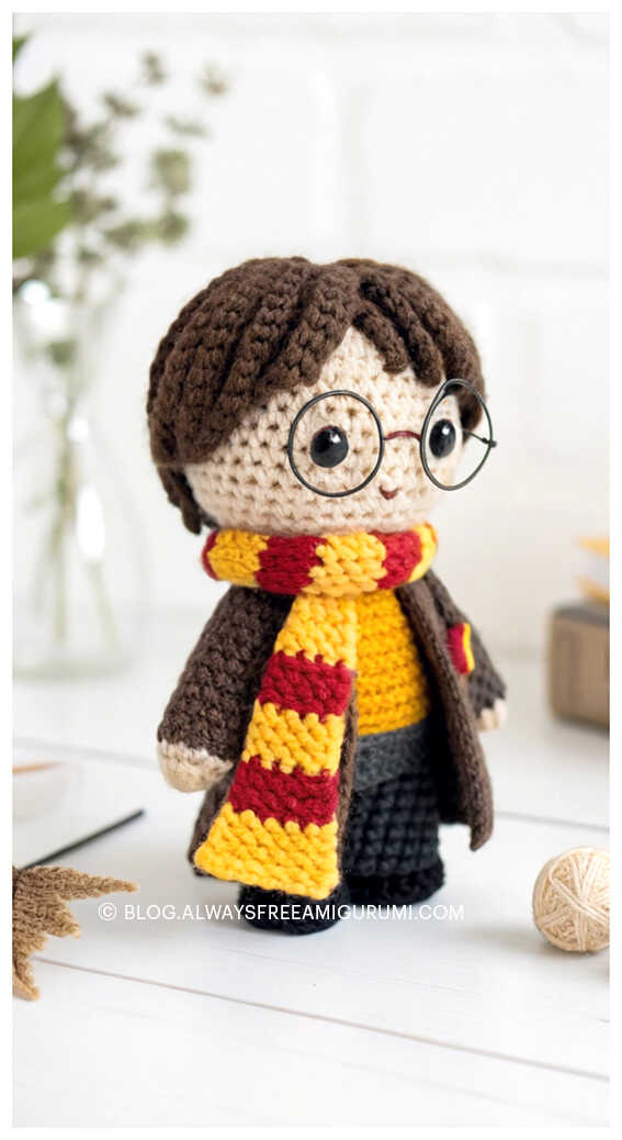 Amigurumi Harry Potter Free Crochet Pattern - Amigurumi
