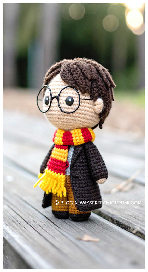 Amigurumi Harry Potter Free Crochet Pattern - Amigurumi