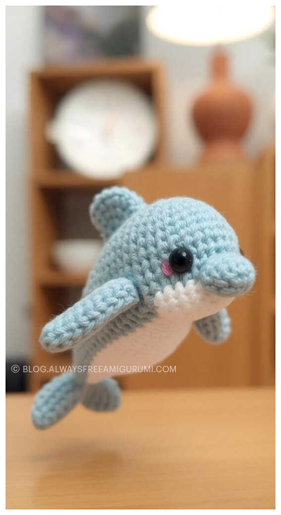 Crochet Dolphin Amigurumi Free Pattern - Amigurumi