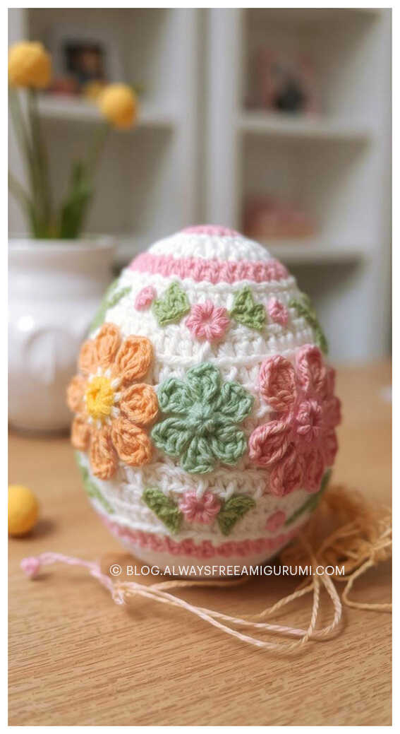 Crochet Easter Eggs Free Pattern - Amigurumi