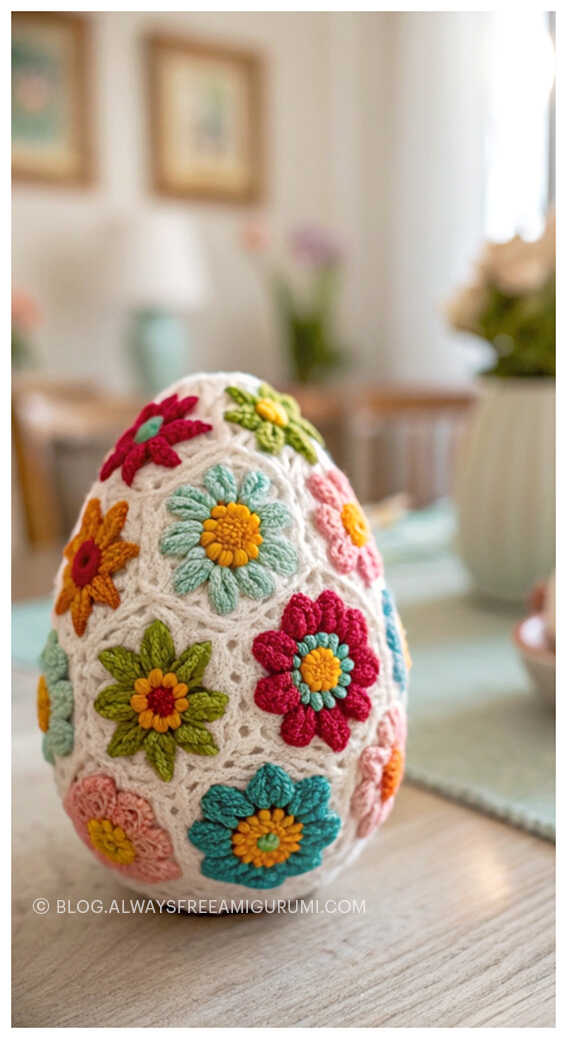 Crochet Easter Eggs Free Pattern - Amigurumi