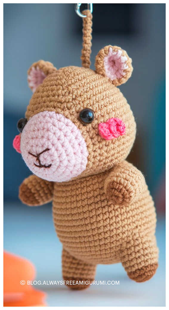 Crochet Keychain Amigurumi Free Pattern - Amigurumi