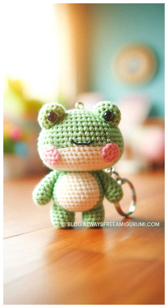 Crochet Keychain Amigurumi Free Pattern - Amigurumi