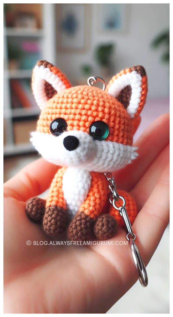Crochet Keychain Amigurumi Free Pattern - Amigurumi