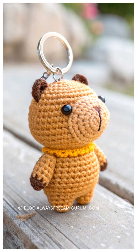 Crochet Keychain Amigurumi Free Pattern - Amigurumi