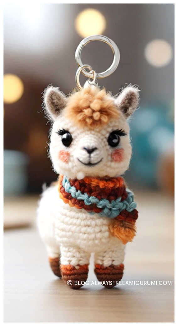 Crochet Keychain Amigurumi Free Pattern - Amigurumi