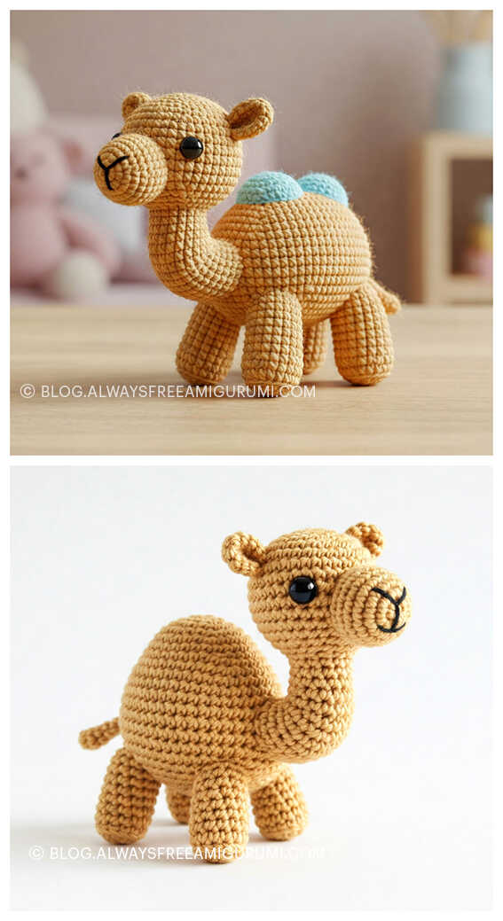 Crochet Camel Amigurumi Free Pattern - Amigurumi