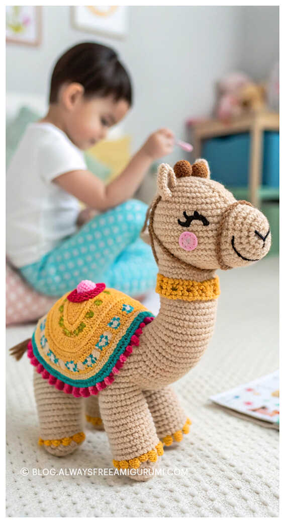 Crochet Camel Amigurumi Free Pattern - Amigurumi