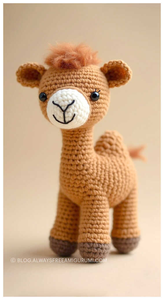 Crochet Camel Amigurumi Free Pattern - Amigurumi