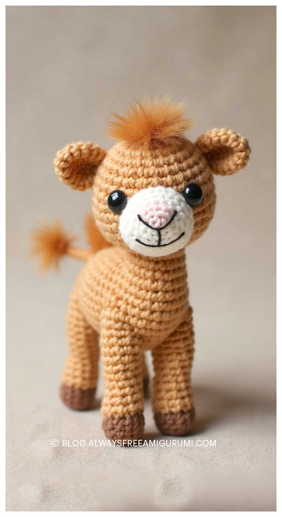 Crochet Camel Amigurumi Free Pattern - Amigurumi
