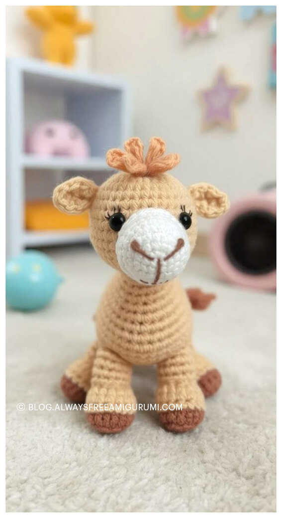 Crochet Camel Amigurumi Free Pattern - Amigurumi