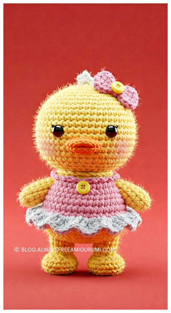 Amigurumi Cute Ducks Free Crochet Pattern - Amigurumi