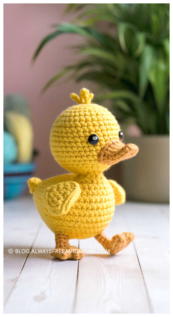 Amigurumi Cute Ducks Free Crochet Pattern - Amigurumi