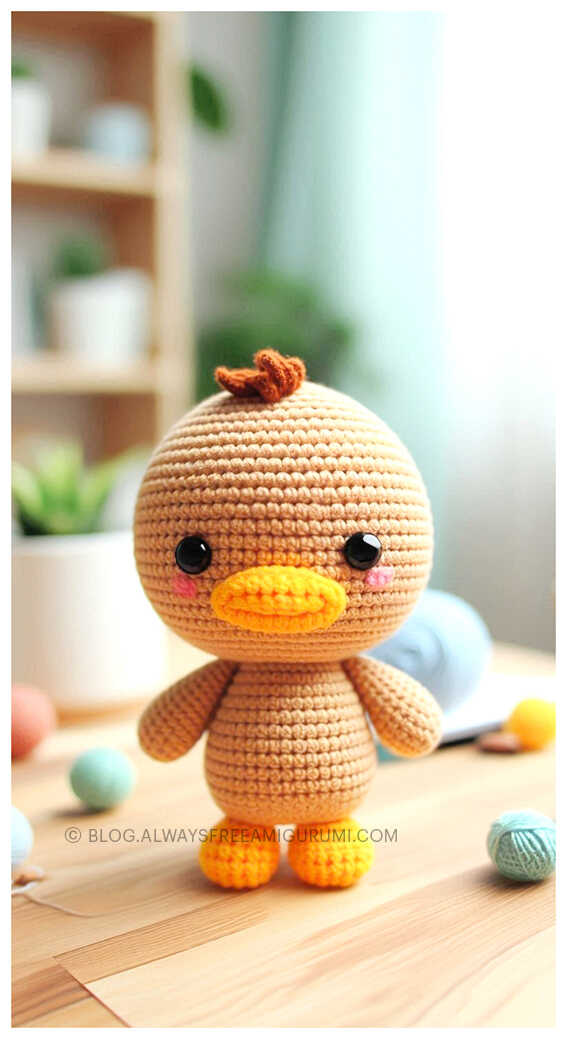 Amigurumi Cute Ducks Free Crochet Pattern - Amigurumi