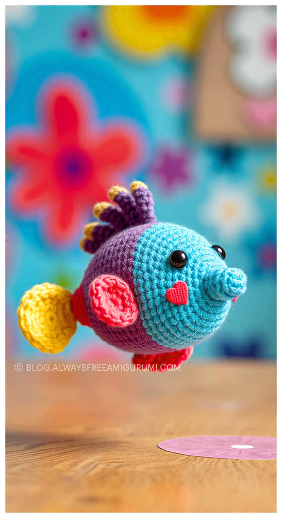 Crochet Fish Free Amigurumi Pattern - Amigurumi