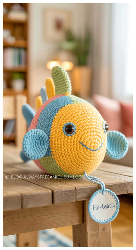 Crochet Fish Free Amigurumi Pattern - Amigurumi