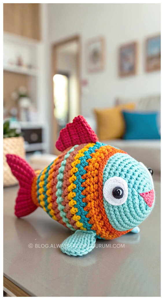 Crochet Fish Free Amigurumi Pattern - Amigurumi