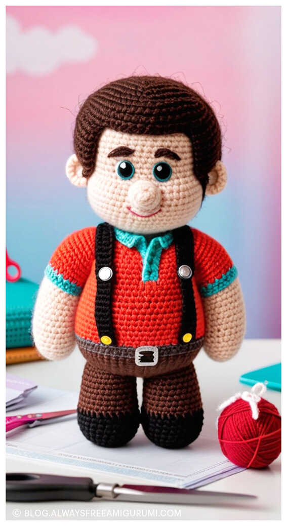 Amigurumi Boy Doll Crochet Free Pattern - Amigurumi